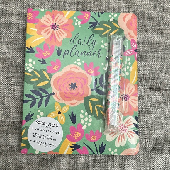 steel mill and co | Office | Nwt Steel Mill Planner Set | Poshmark